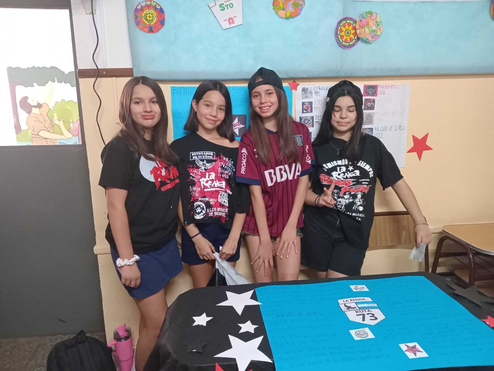 Expo Rock Pío con estudiantes de sexto grado - Instituto Parroquial Pio XII
